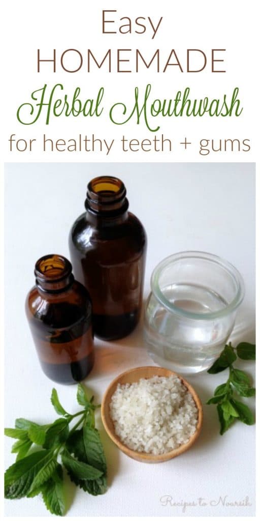 DIY Easy Homemade Herbal Mouthwash Recipes To Nourish